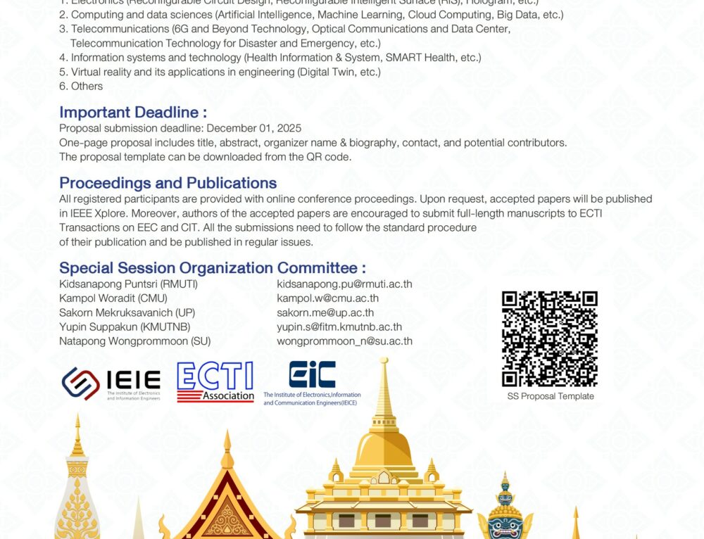 The 22st International Conference on Electrical Engineering/Electronics ...