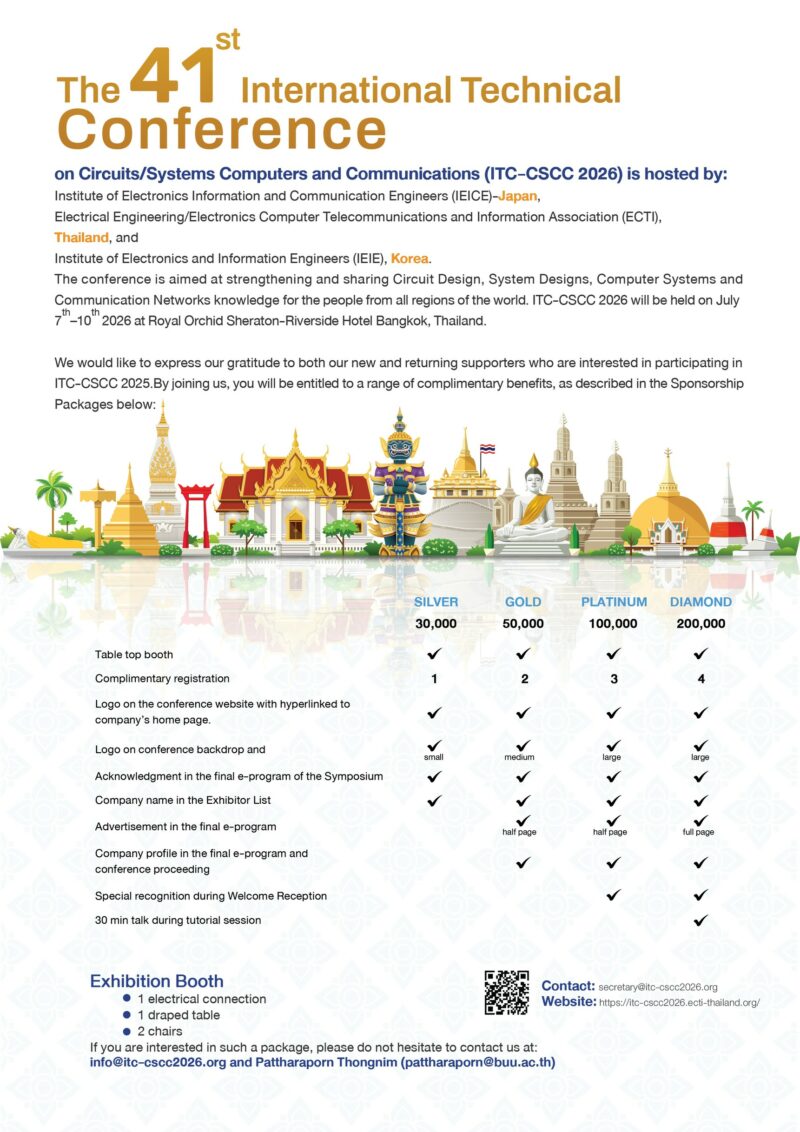 2026 International Technical Conference on Circuits/Systems, Computers ...